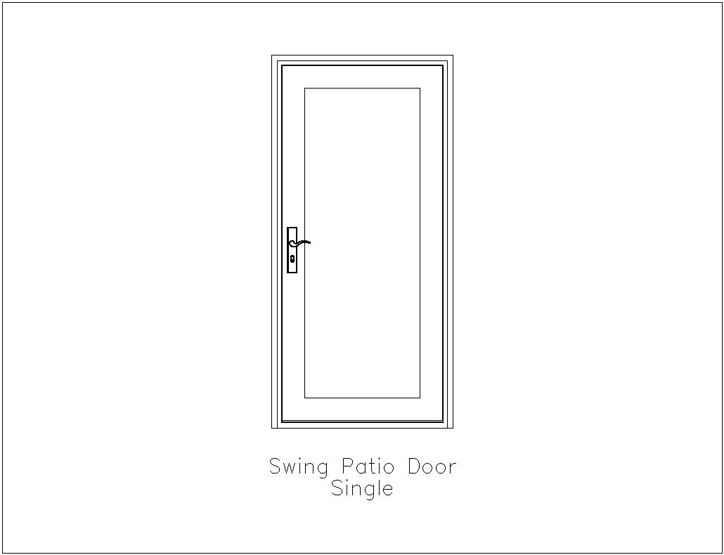 Swing Patio - Royal Windows And Doors