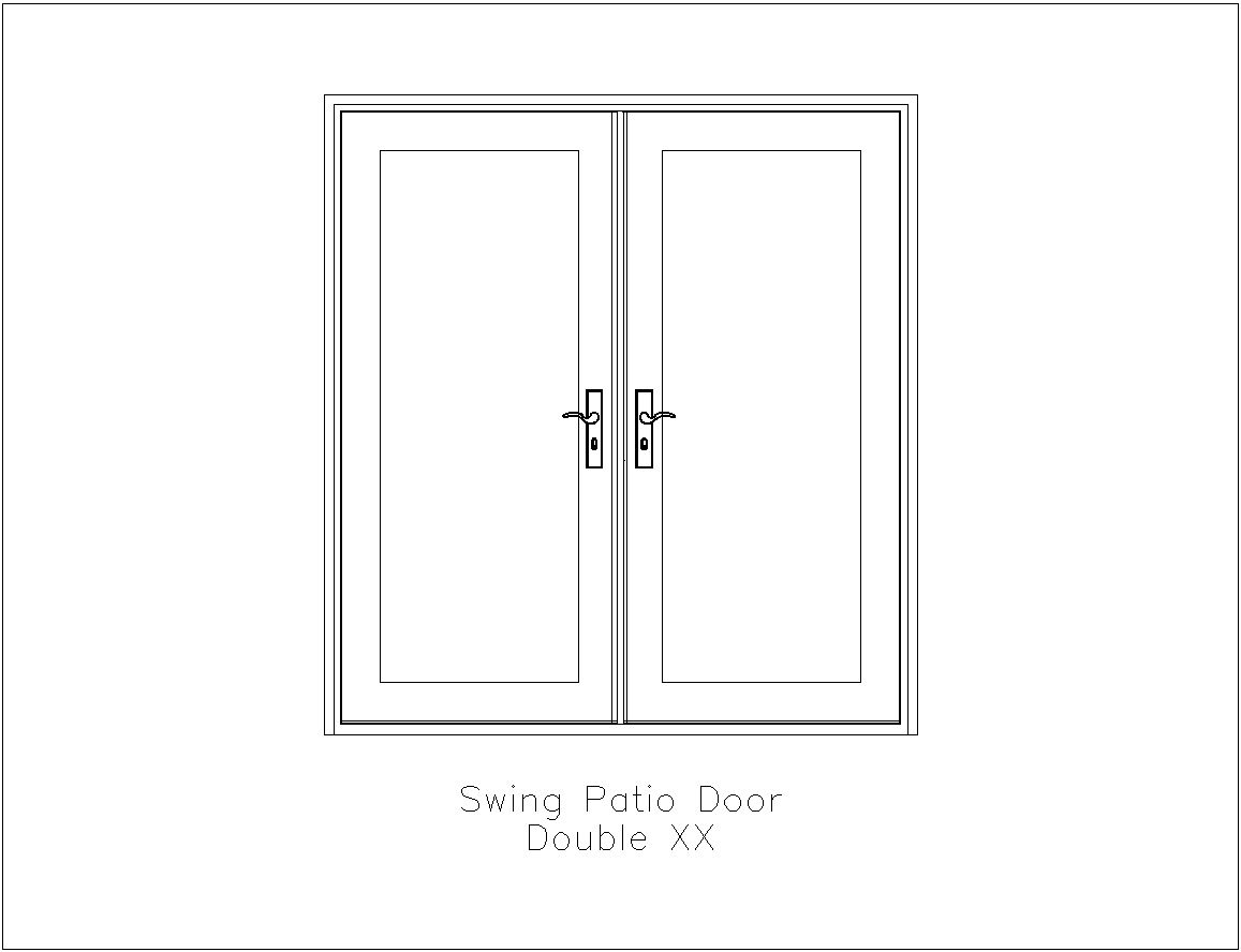 Swing Patio - Royal Windows And Doors